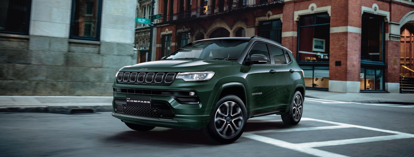 Jeep® New Compass Exterior - Jeep Caribbean