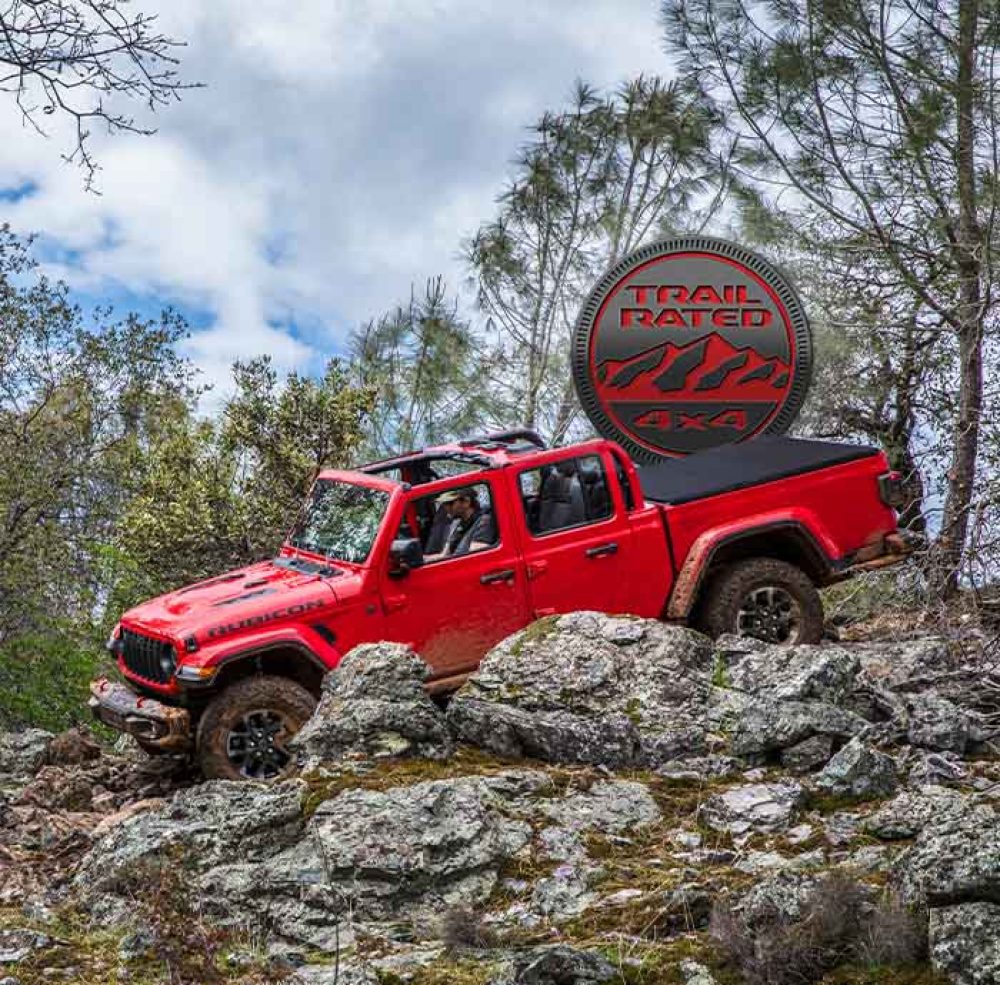 2025 Jeep® Gladiator Capability | 4x4 Truck Performance