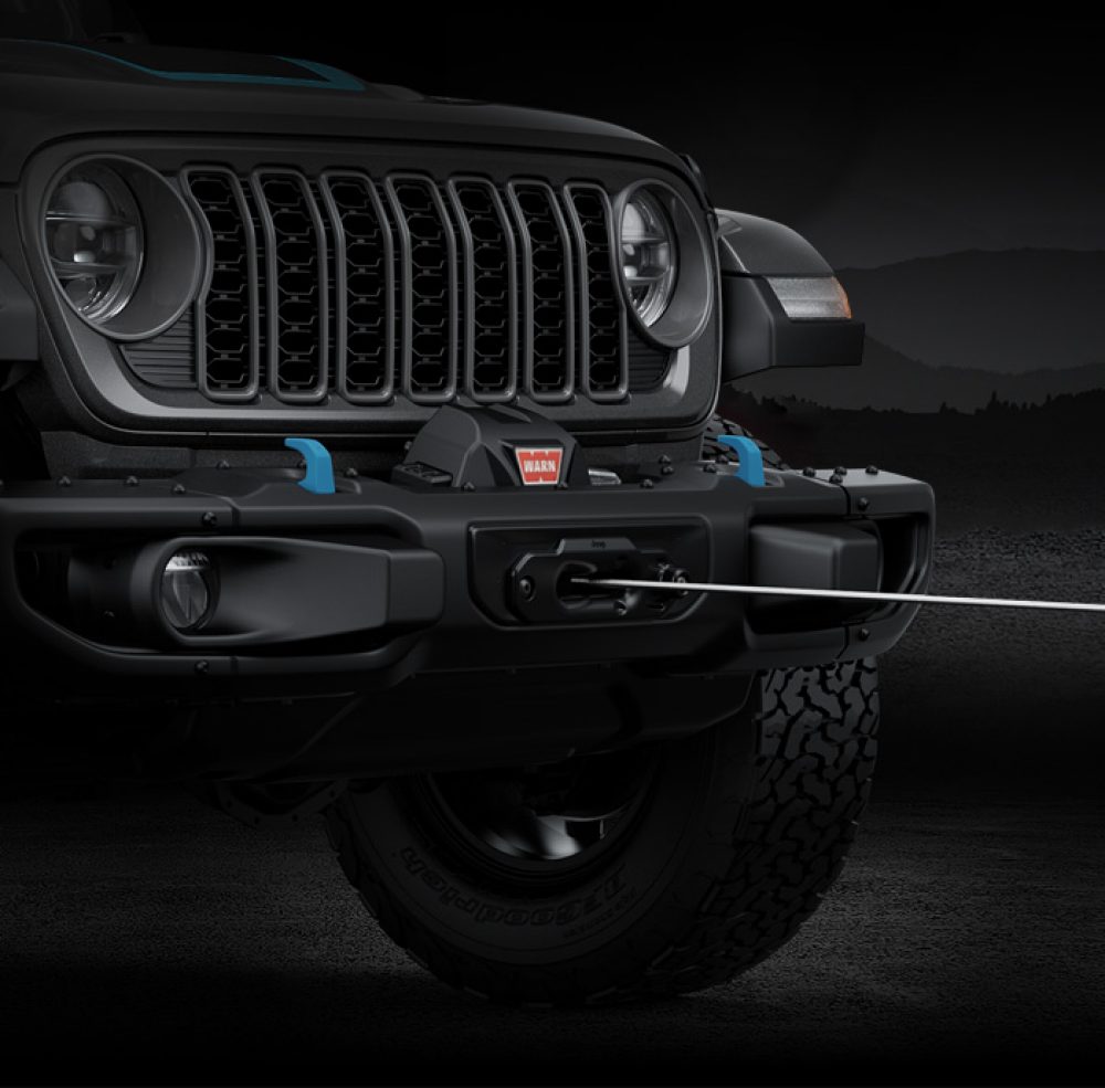 2024 Jeep® Wrangler - Available Warn Winch & Power Seating